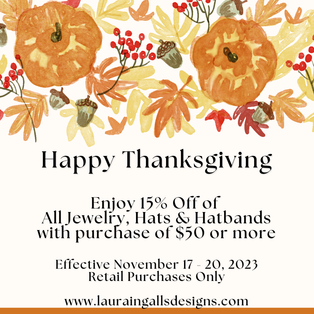 Enjoy a 15% Discount - See Details Below – Shop Laura Ingalls Designs